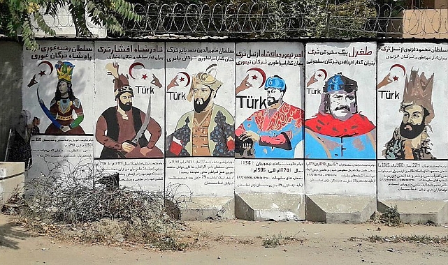 Taliban, Güney Türkistan'da Türk Başbuğlarının Resimlerinin Yer Aldığı ...