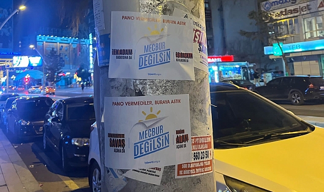 İYİ Parti, CHP'li Belediyelerin İzin Vermediği Afişleri Sokaklara ... İYİ Parti, CHP'li Belediyelerin İzin Vermediği Afişleri Sokaklara ...